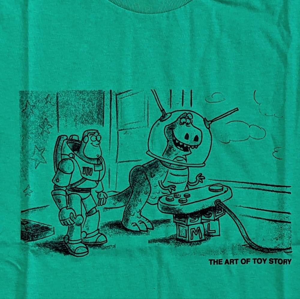 Bait X Toy Story Buzz And Rex Storyboard Sketch T-Shi… - Gem